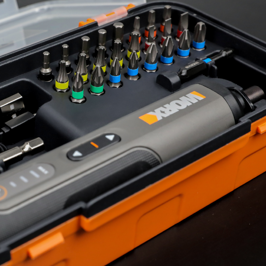 Отвертка WORX WX240, 4V, щеточная + набор оснастки – купить оригинал ...