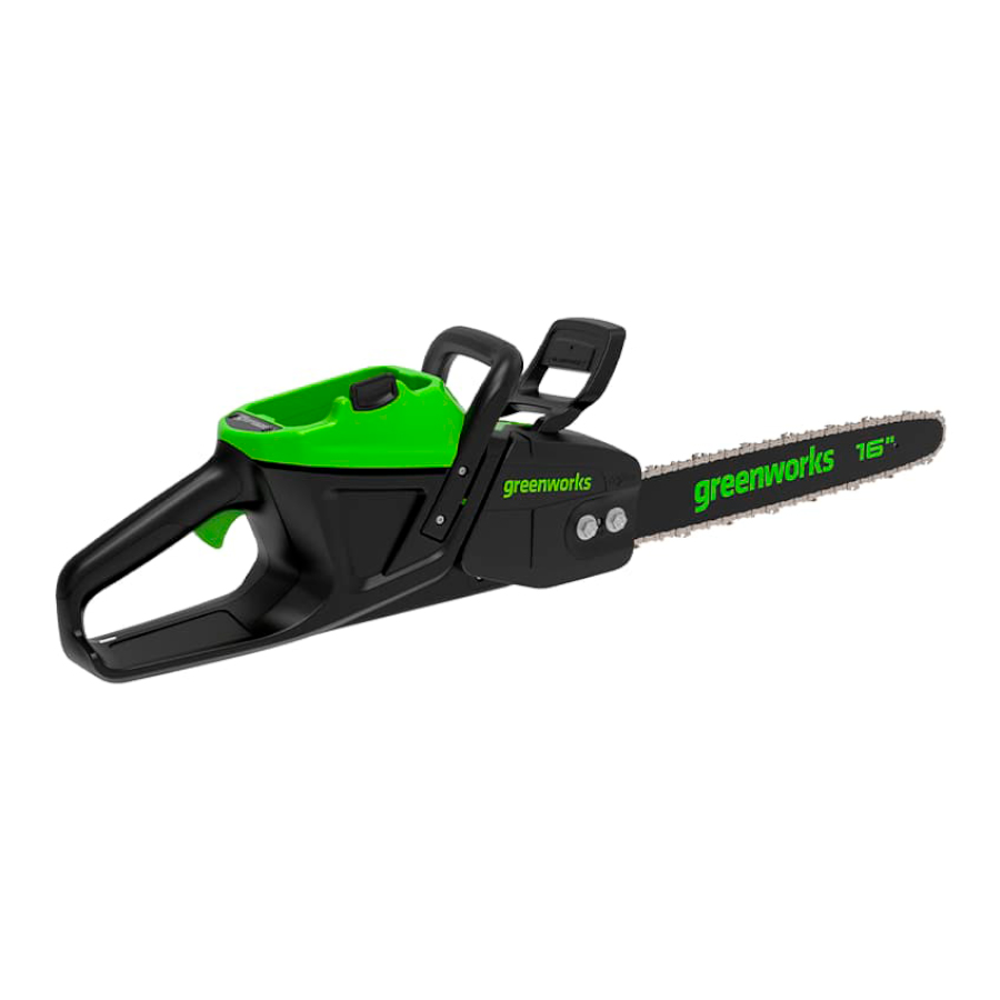 Пила цепная Greenworks GD60CS25, 60V, 40 см, бесщеточная, без АКБ и ЗУ ...