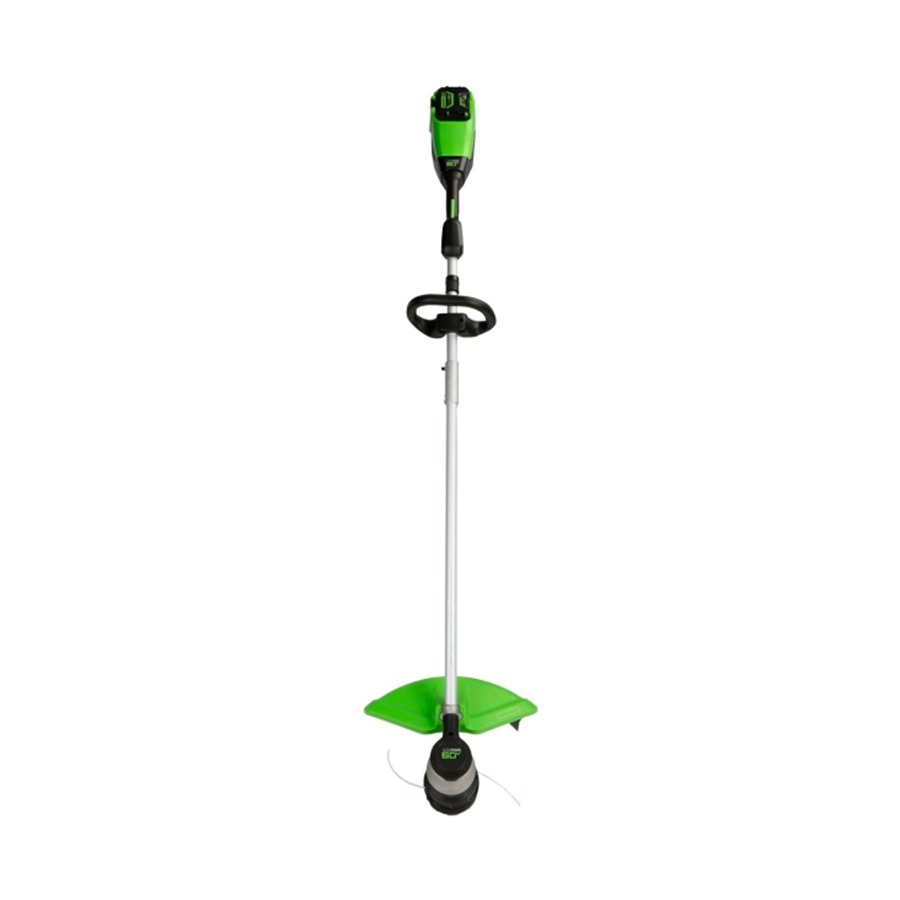 Триммер Greenworks GD60LTK4, 60V, 40 см, бесщеточный, c АКБ 4 А/ч и ЗУ ...
